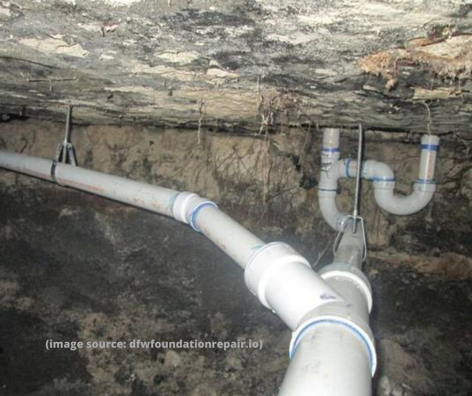Excavating and Pipe Repair Under Concrete Slab Foundation in Houston